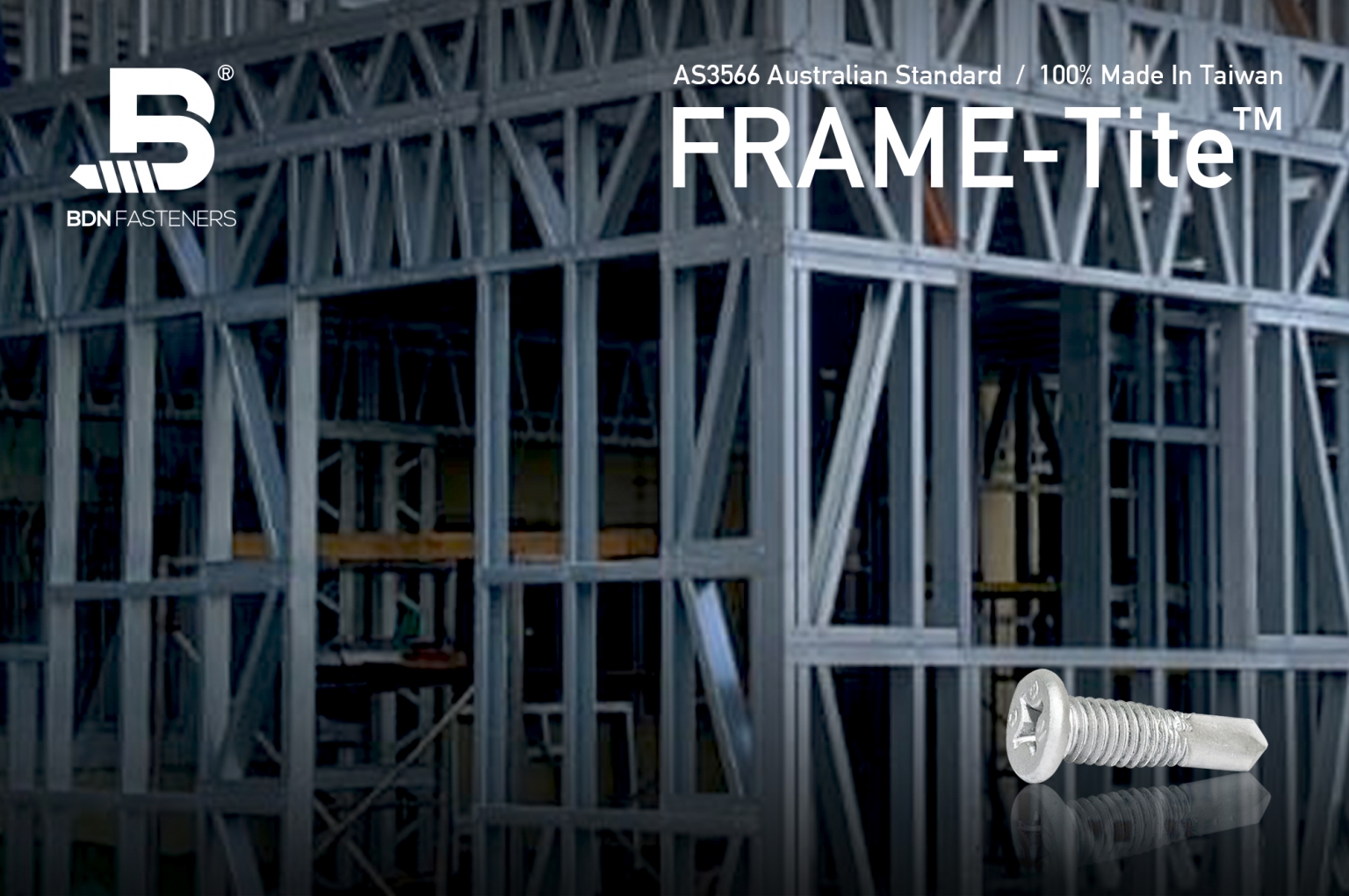 Frame Fixing Screws Series (FRAME-Tite) | BDN Fasteners