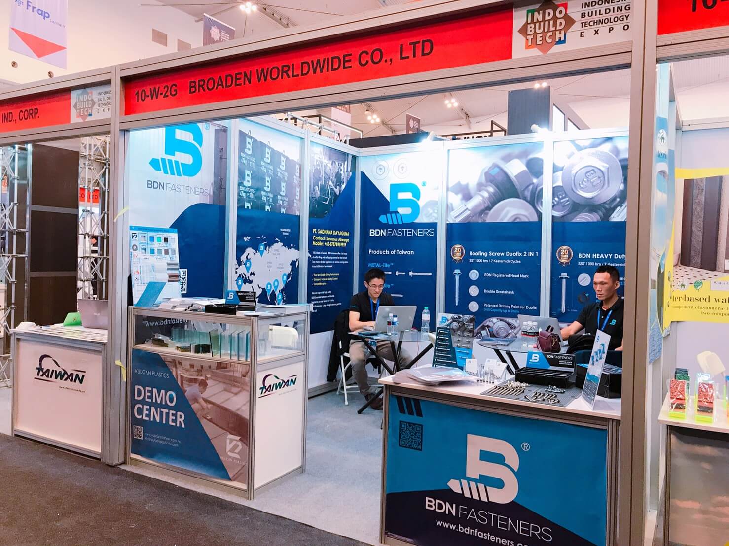 IndoBuildTech 2019 Exhibition | BDN Fasteners Made in Taiwan