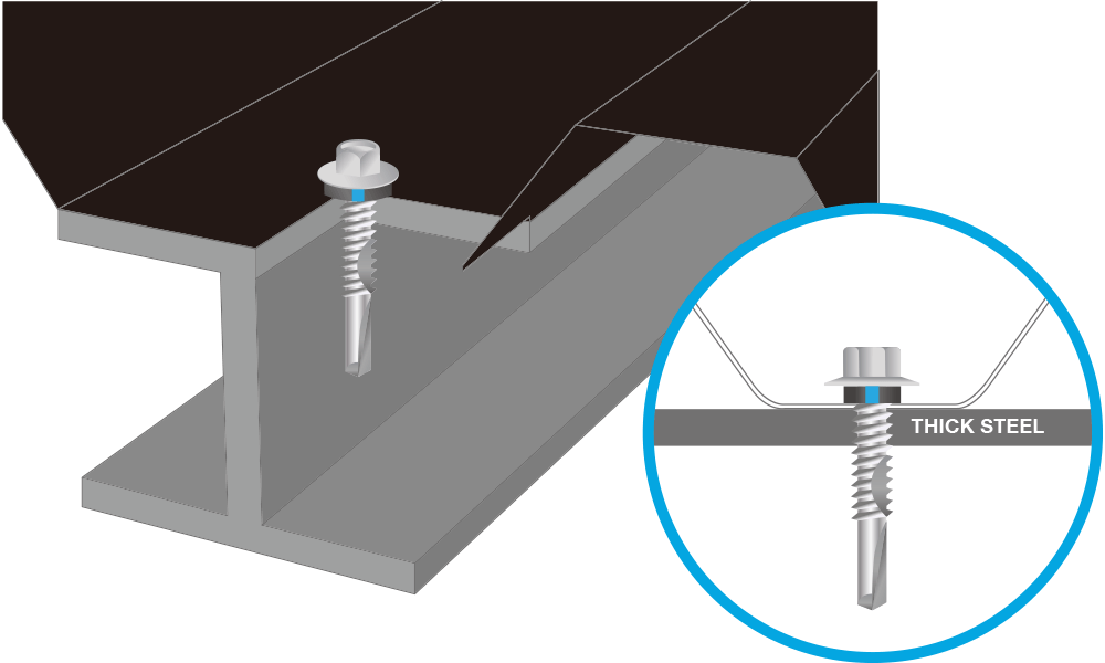 Self Drilling Screws for Metal, Steel | Tek Screws for Steel