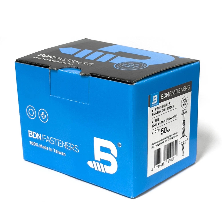 Polycarbonate Roofing Fasteners Series | BDN Fasteners