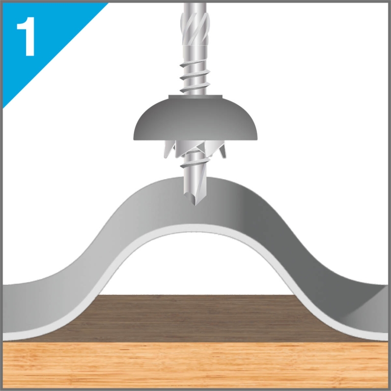 Polycarbonate Roofing Fasteners Series | BDN Fasteners